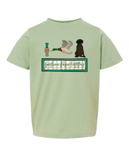 Duck Call Dog Toddler Tee – Southern Down Outfitters